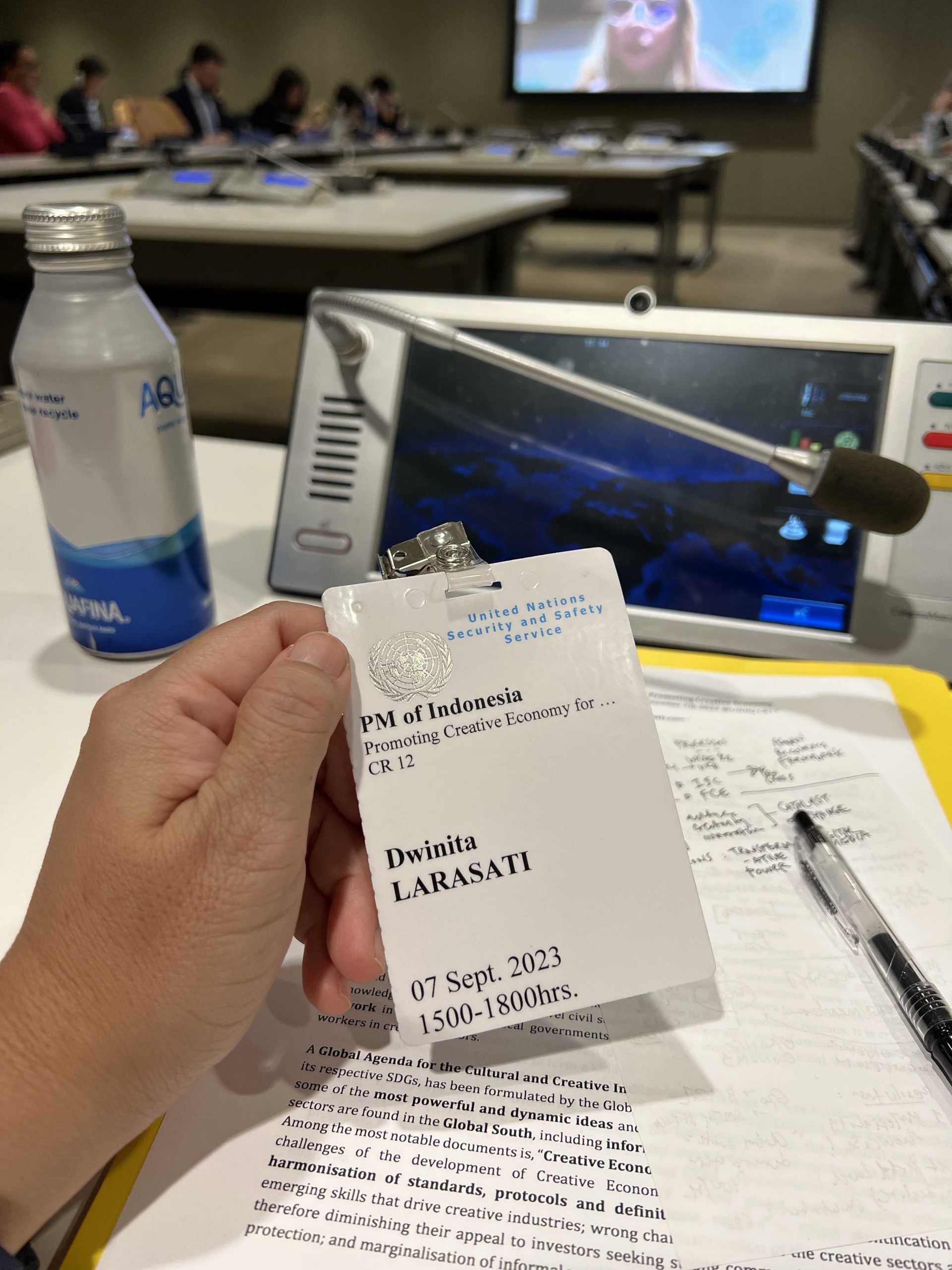 Resolusi PBB untuk Ekraf | Tita Larasati